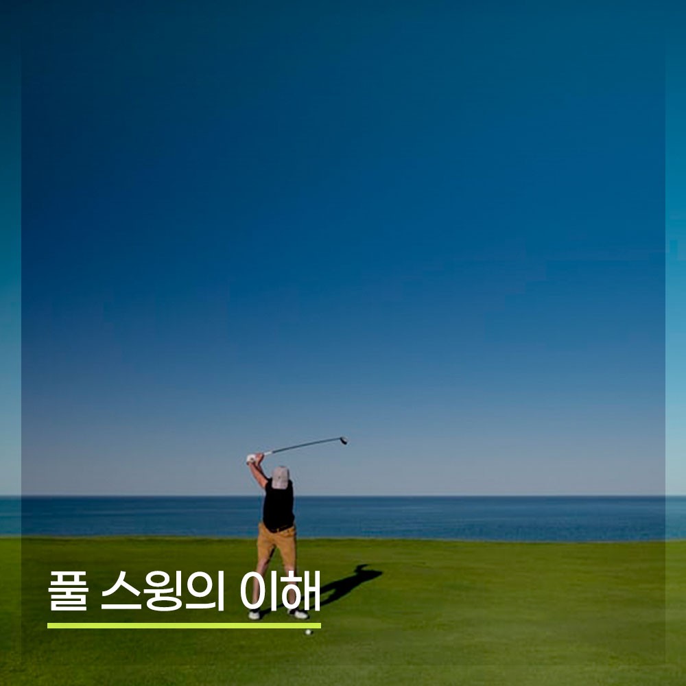 풀 스윙의 이해 스윙의 7단계를 임의로 어드레스 백 스윙 톱 오브 더 스윙 다운 스윙 임팩트 팔로 스로 피니시라 명했다 하지 나이스샷골프
