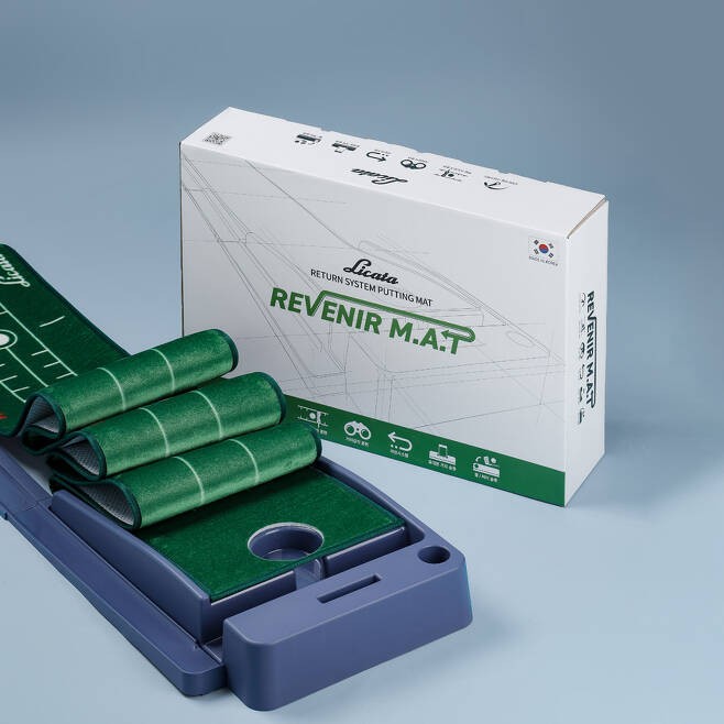 스크린 고수가 필드 정복하는 꿀템😎 💥리카타 리베니어 리턴 퍼팅매트랩 코킹 교정기 제공💥 ⛳왕초보골프배우기 앱 신규런칭 왕초보 골프 배우기 Band