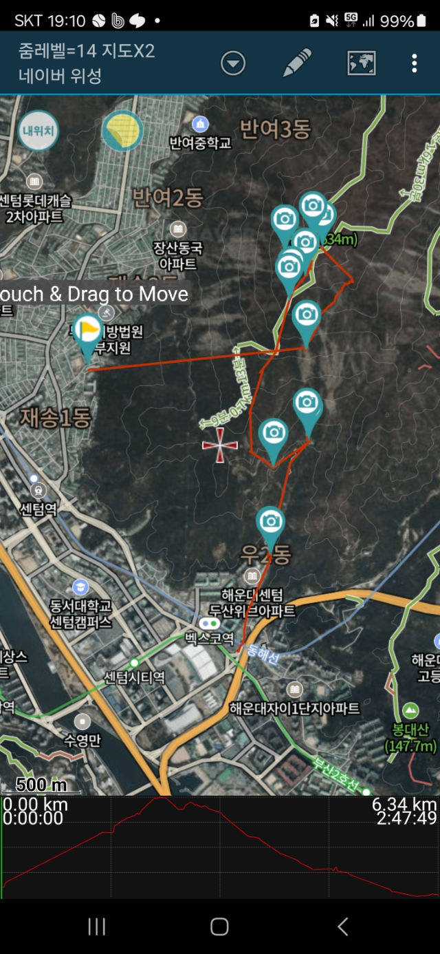 (등산)재송동 장산_2024-03-27_1034.gpx 첨부 화일은 GPX 형태의 트래킹 데이터 화일입니다. 성불사 : (부산)등산코스gpx파일공유 | BAND