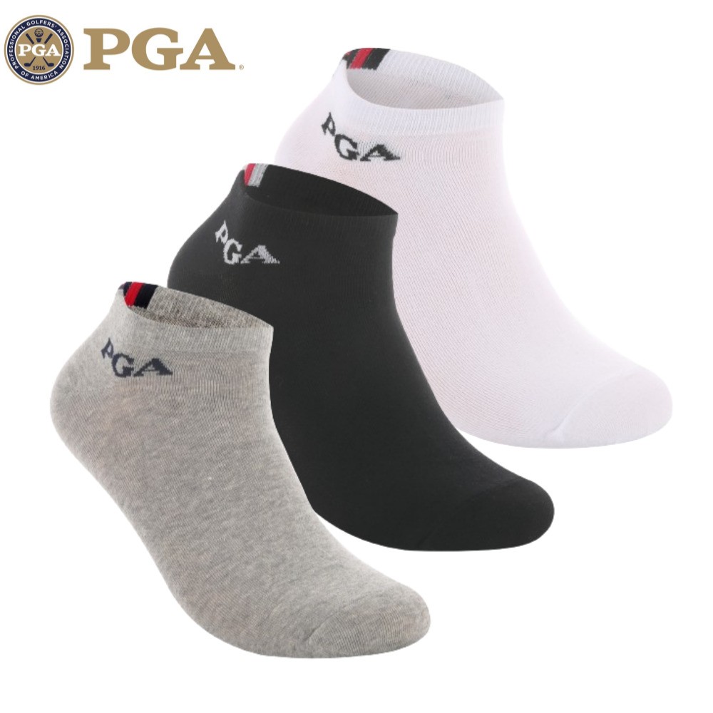 ⛳ 깔끔하고 폭신한, 골프양말 세트구성 PGA 남/여 베이직로고 스포츠 쿠션 단목 양말(5켤레 -1세트) . . . . . 역사와 전통을... : 골프앤아웃도어 | BAND