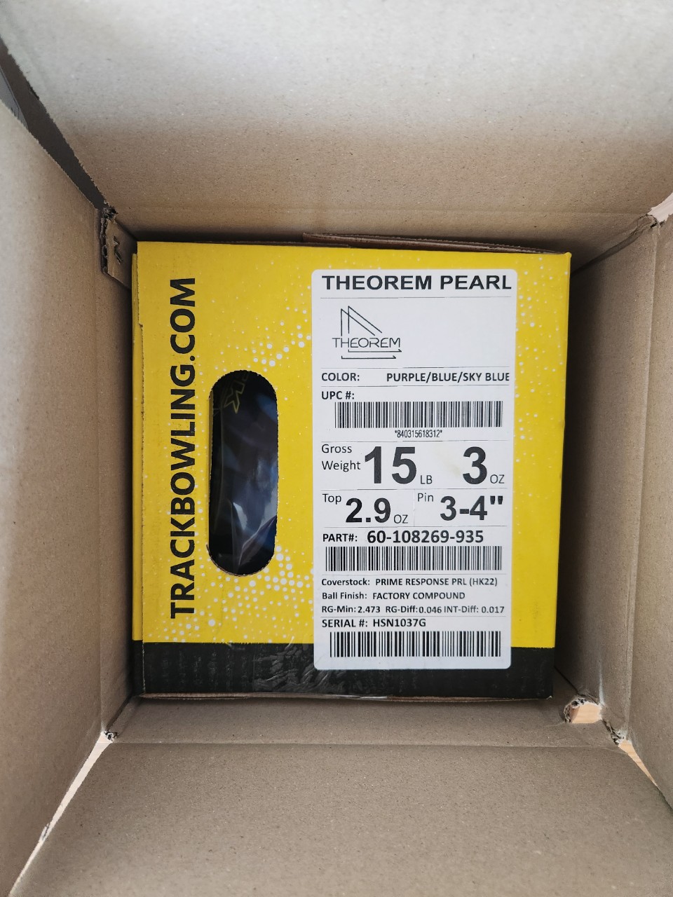 #판매완료 (8055판매완료) 트랙 씨어럼 펄 15p 25년 2월 지정구 택포 18.6 01023343319 https://youtu.b... : 볼링공/볼링용품 직거래 ...